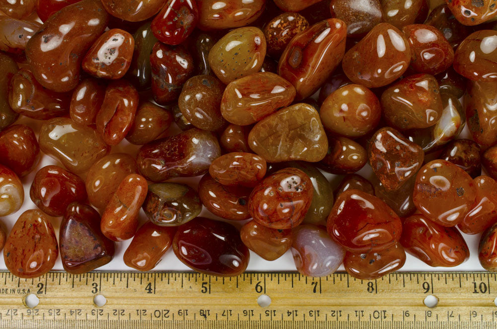 Tumbled Carnelian - A Grade – Fantasia Mining