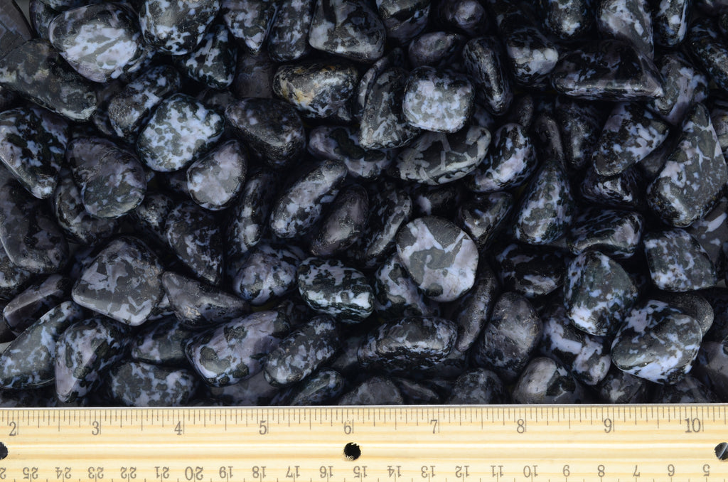 Tumbled Indigo Gabbro From Madagascar - 0.75" to 1.25" Avg. - Premium ...
